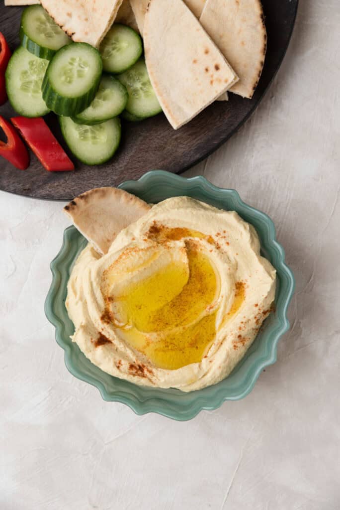 Easy Classic Hummus | Poppy Trail Table